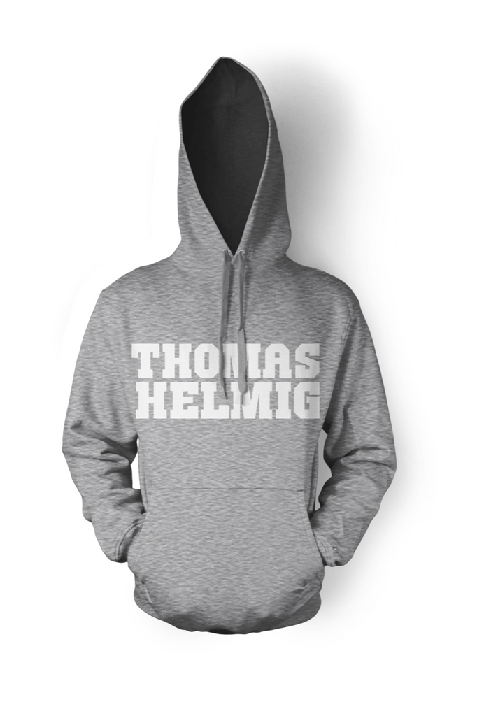 THOMAS HELMIG-2022 GRÅ HOODIE – Merchandise.dk